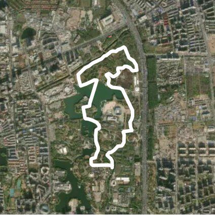 Chaoyang Park Walking and Running Trail in Beijing | Walking Map
