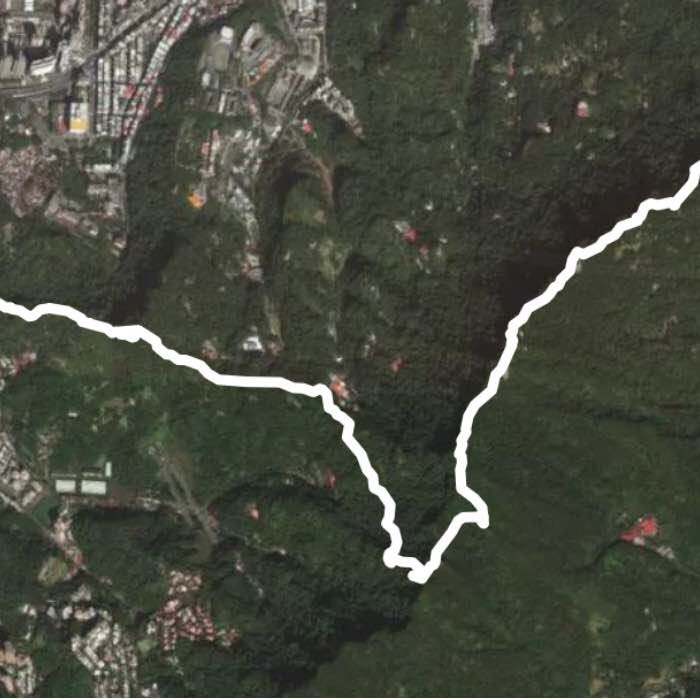 Nangangshan in Taipei City | Walking Map