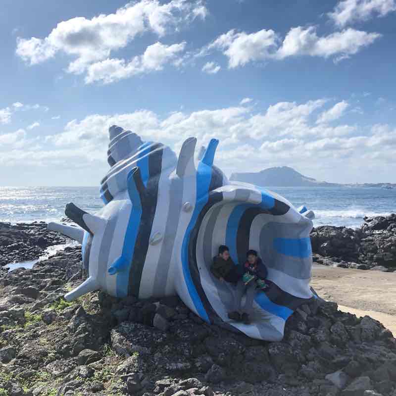 Biking in Jeju City, Jeju Special Self-Governing Province, South Korea ...