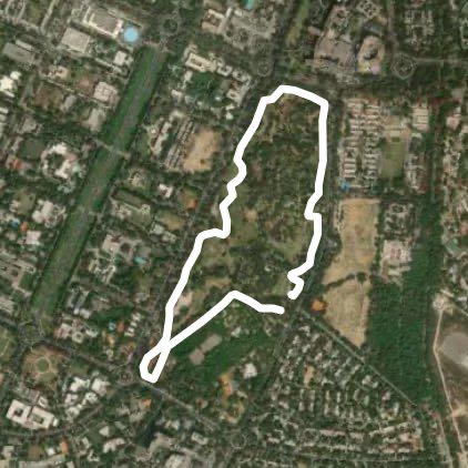 Nehru Park Chankyapuri New Delhi in Delhi | Walking Map