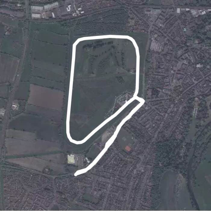 Warwick Racecourse | Walking Map