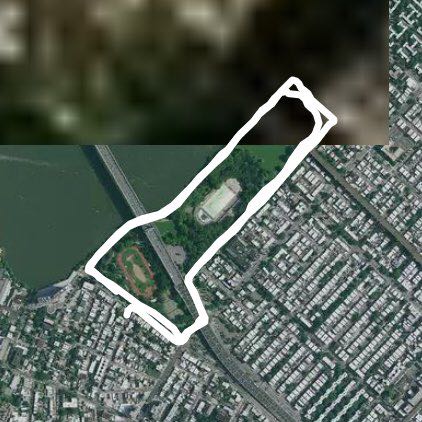 Astoria park in New York | Walking Map