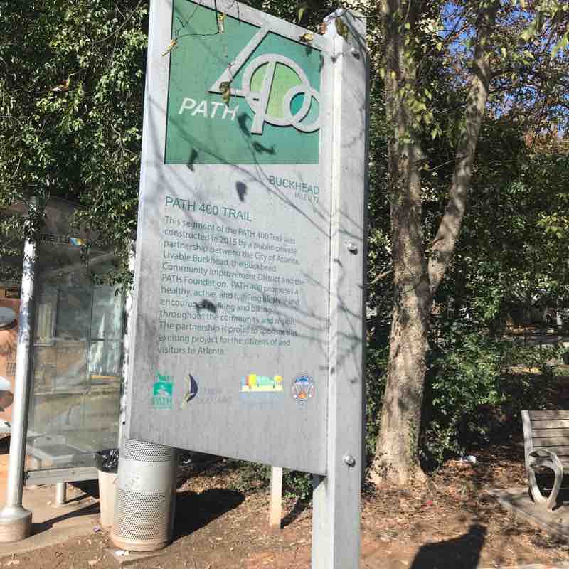 Path 400 trail in Georgia | Walking Map