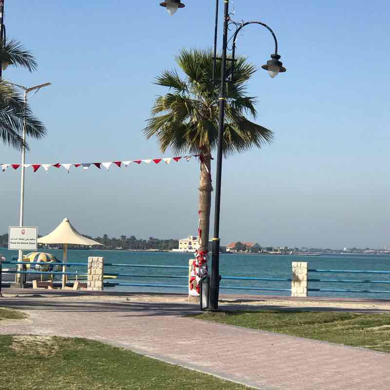 ساحل البديع Walk Trail - Manama, Bahrain | Pacer