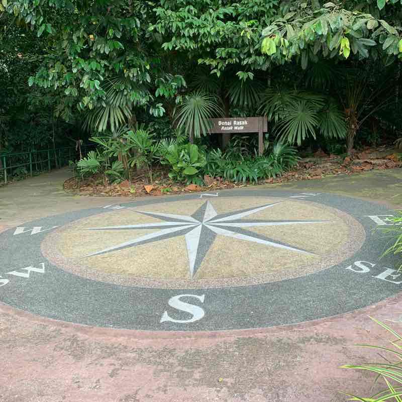 Kepong Botanical Garden in Selangor | Walking Map