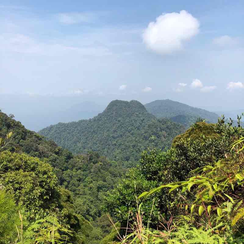 Mount serapi in Sarawak | Walking Map