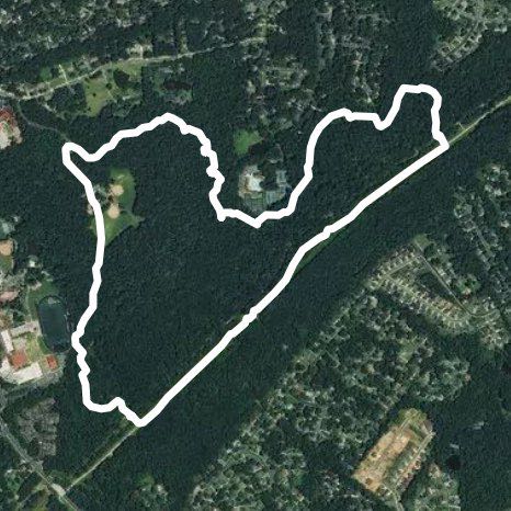 James Boyce Park Extended Walk - Charlotte, North Carolina, USA | Pacer