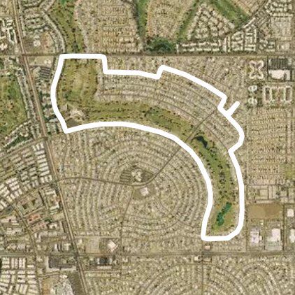 Sun City in Arizona | Walking Map