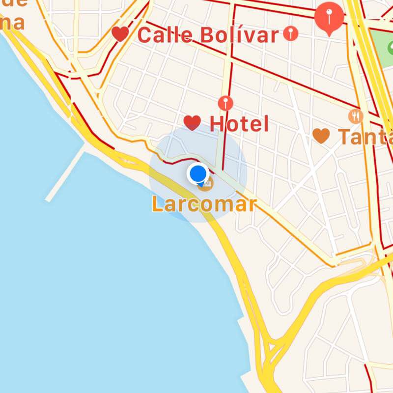 미라 플로레스-Larcomar | Walking Map