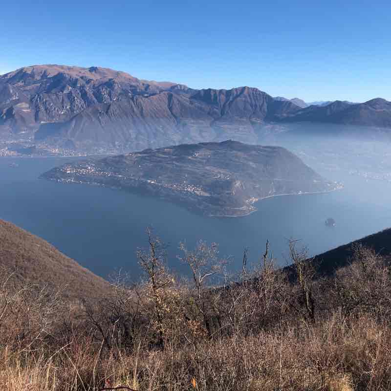 Colle del alto yoke Walk Trail - Predore, Province of Bergamo, Italy ...
