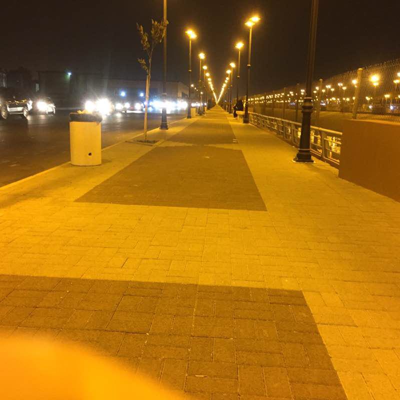It is a park with long walk ways - Jeddah, Makkah Region, Saudi Arabia ...