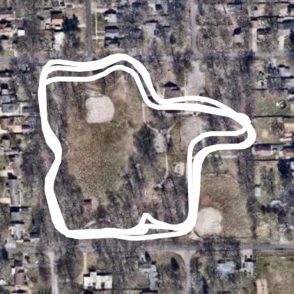 Trilby park in Ohio | Walking Map