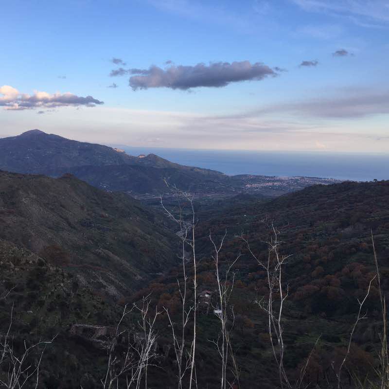 Pomiere-fine strada Walk Trail - Linguaglossa, Province of Catania ...