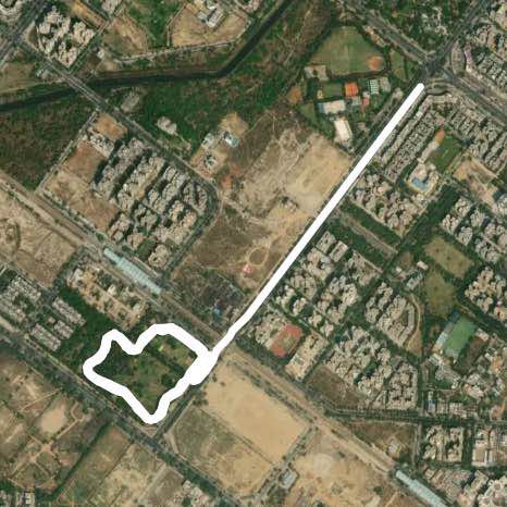 DDA DISTRICT PARK DWARKA | Walking Map