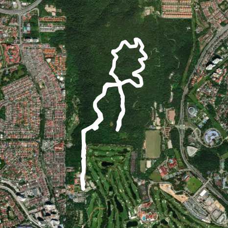 TTDI Hill | Walking Map