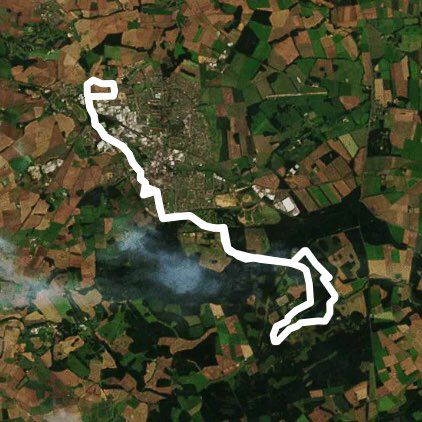 Gateford to Clumber | Walking Map