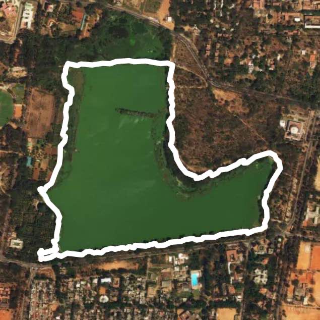 Flower Garden on Lake Walk Trail - Manasa Gangotri, Mysore, India | Pacer