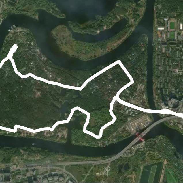 Spiritual solitude Run Trail - Moscow, Russia | Pacer