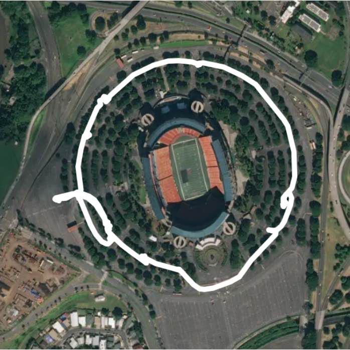 Aloha Stadium Market in Hawaii | Walking Map