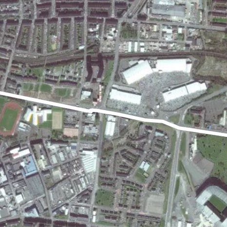 Parkhead was Walk - Glasgow, Scotland | Pacer