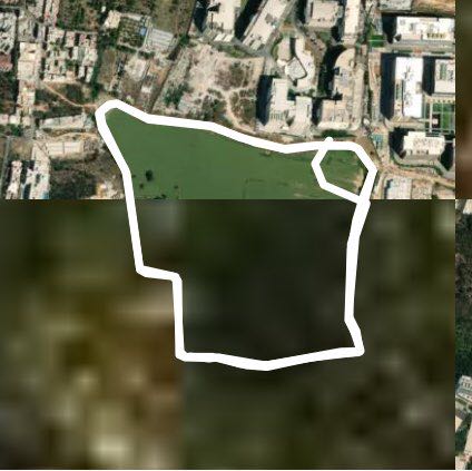 Saul Kere lake, Bellandur in Karnataka | Walking Map