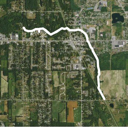 Clio bike path | Walking Map