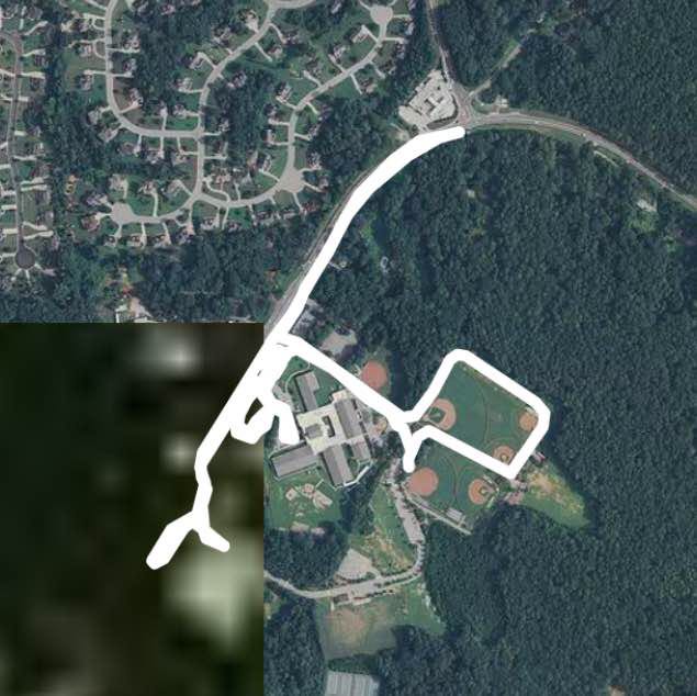 Sandtown Park in Georgia | Walking Map