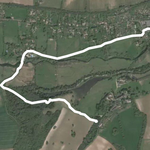 Itchen Abbas | Walking Map