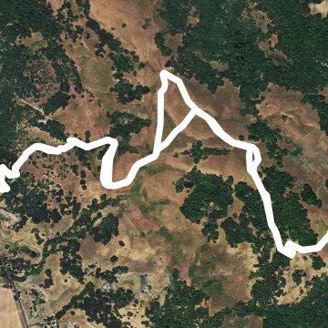 Taylor Mountain in California | Walking Map