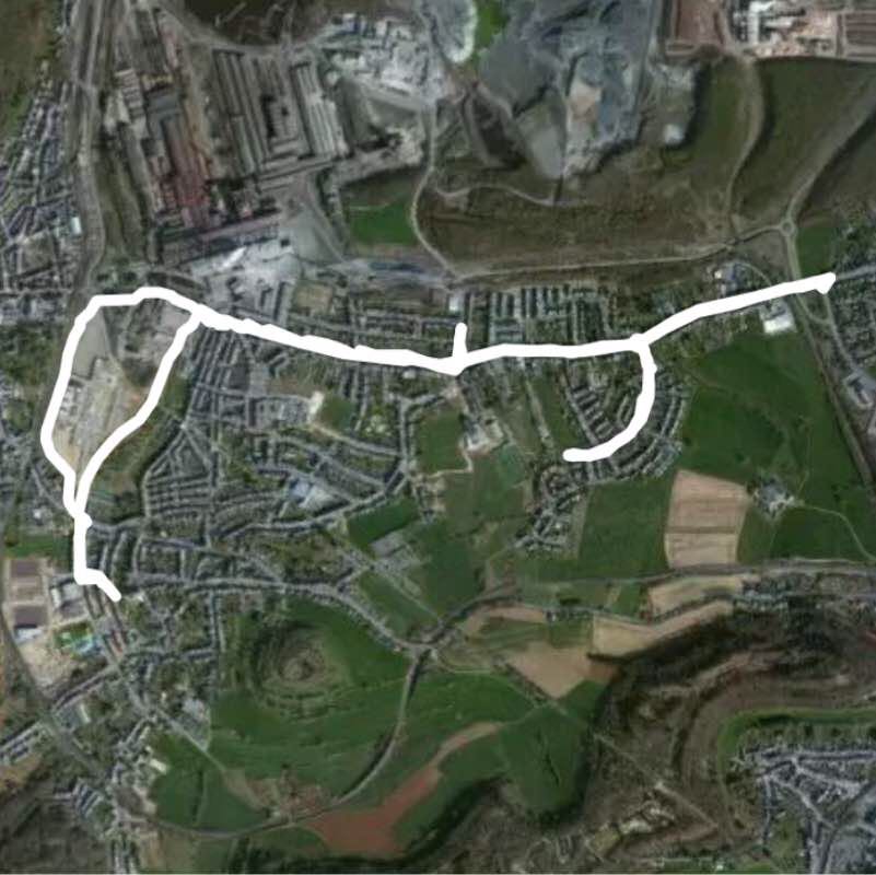 Oberkorn-Differdange-Soleuvre et retour | Walking Map