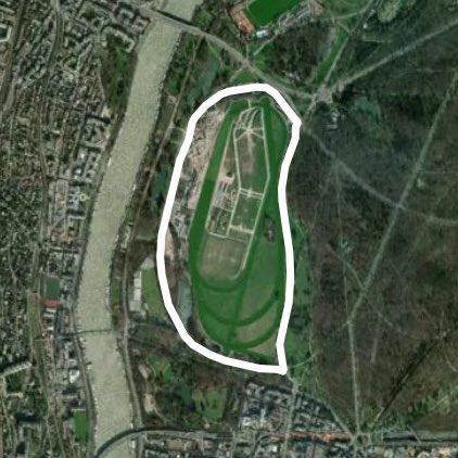 Hippodrome Longchamps ~ 3,5 km Run Trail - Paris, France | Pacer