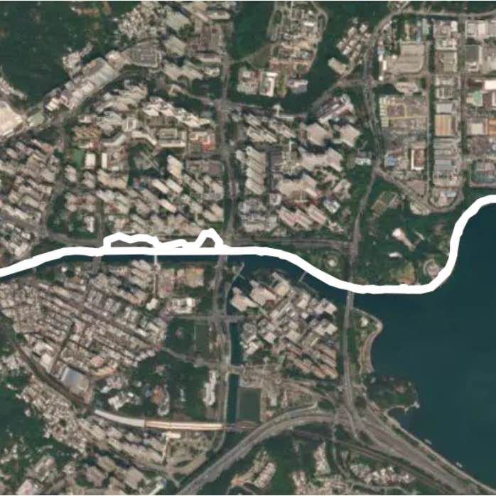 Taihe to Tai Po Waterfront Park in New Territories | Walking Map