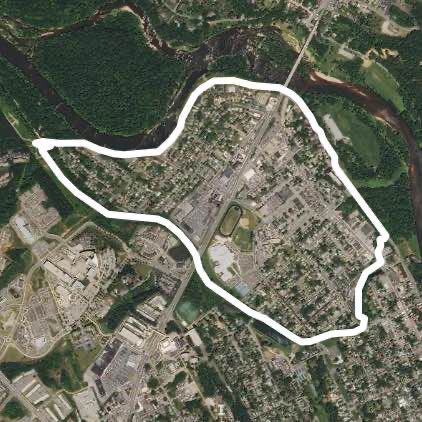 Fall Hill Run Trail - Fredericksburg, Virginia, USA | Pacer