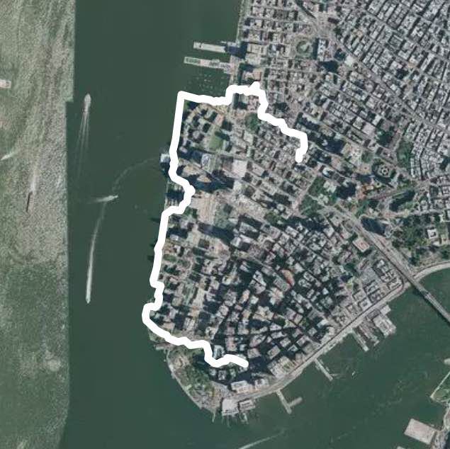 Battery Park! Walk - New York City, New York, USA | Pacer