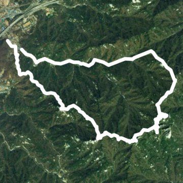 Dobongsan, Seúl. in Gyeonggi-do | Walking Map