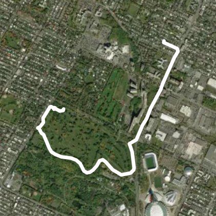 parc maisonneuve | Walking Map