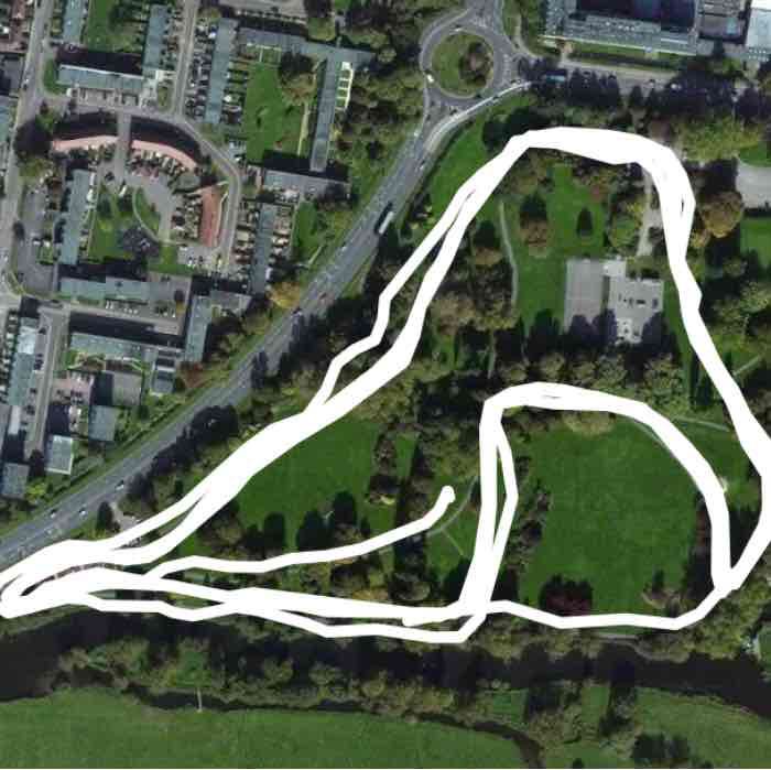 Salisbury Park run 5k | Walking Map