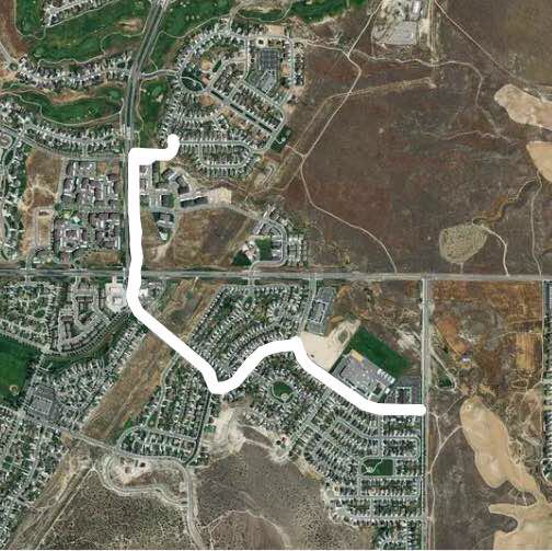 Eagle mountain pathway | Walking Map