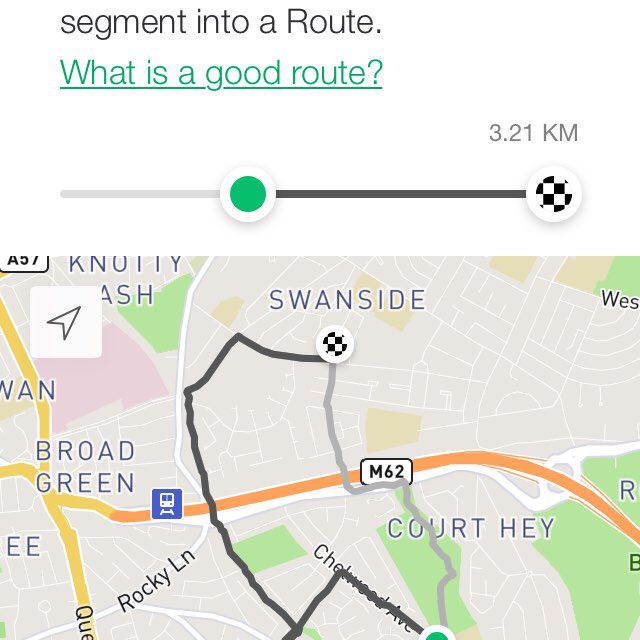 Court hey park, railway Run - Garston, Liverpool, England | Pacer