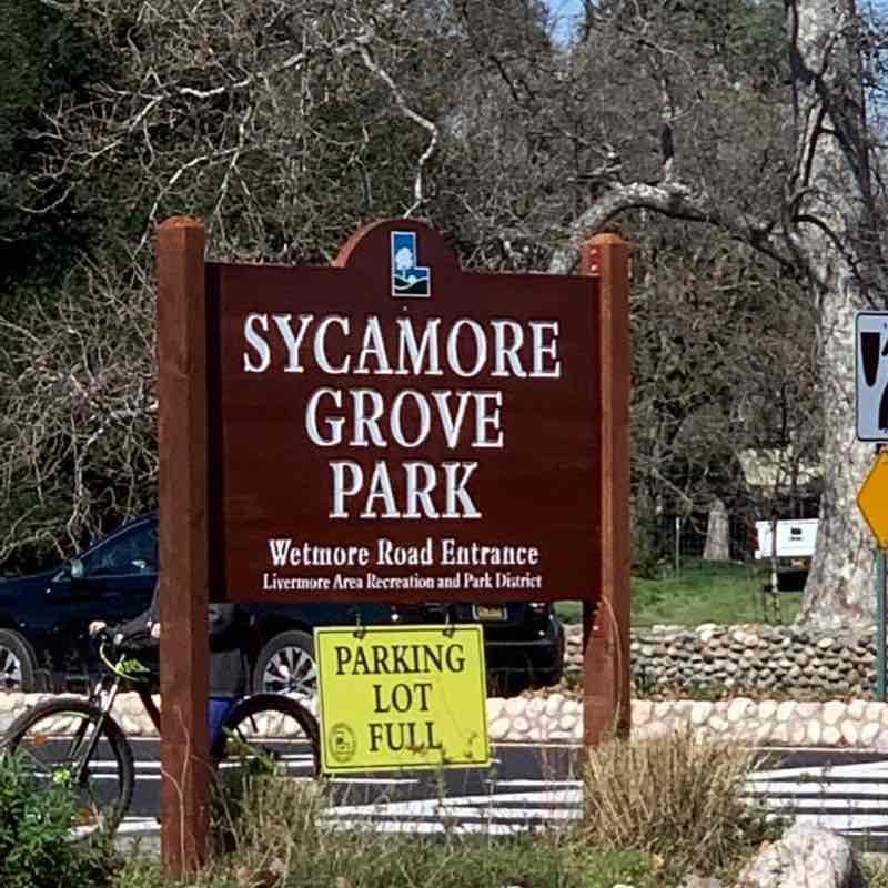 Winery Trail at Sycamore Grove Park 🍷👍🏻👣👣👣😁 in California | Walking Map