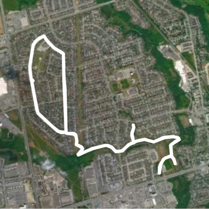 Maple Park in Ontario | Walking Map