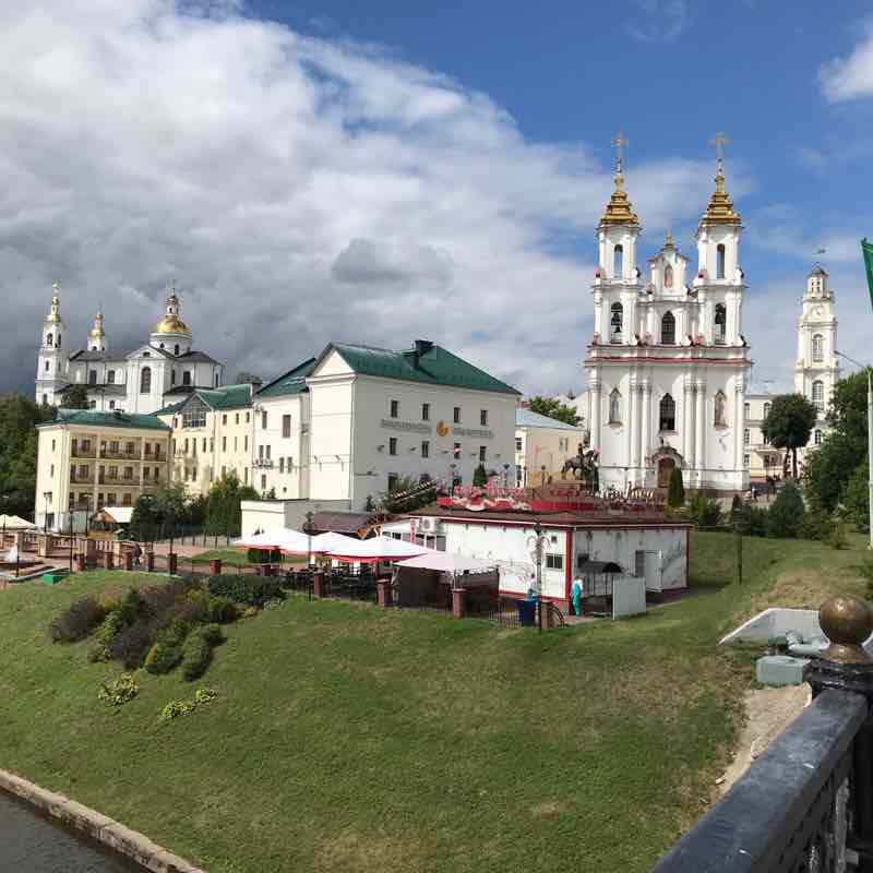 Walk in the historical center of Vitebsk | Walking Map
