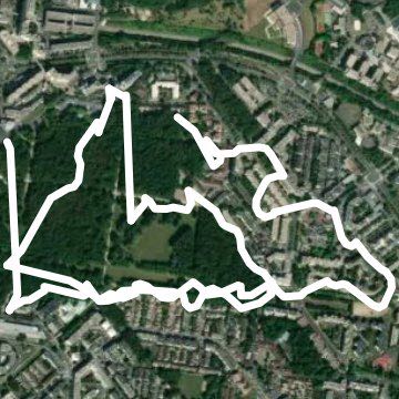 Parc des Coquibus, Evry | Walking Map