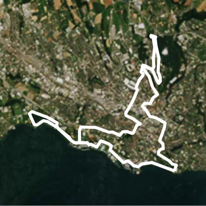 Camino de trocharte caldero laussane el parque grar del milenario lago ...