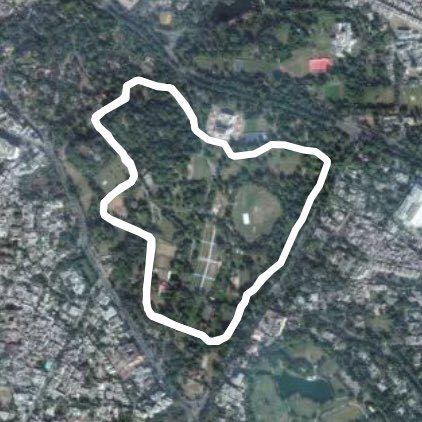 Bagh e Jinnah, Lahore in Punjab | Walking Map