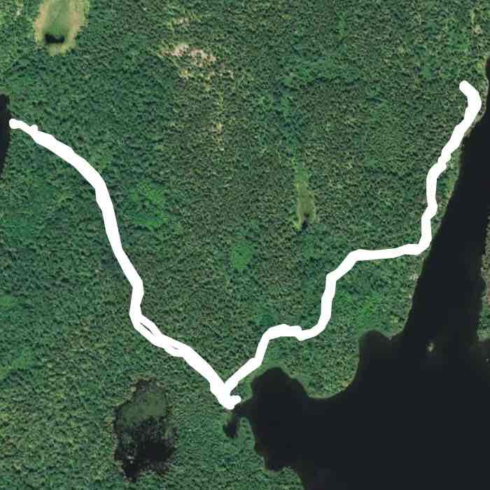 Snowbank Lake Trail in Minnesota | Walking Map