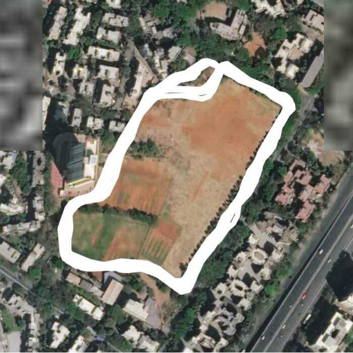 삼 바지 공원 걷기 - Mulund East, 뭄바이, 인도 | Pacer