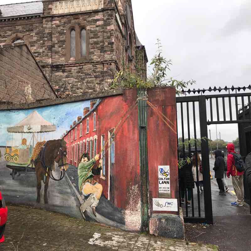 Belfast Peace-wall Walk in Northern Ireland | Walking Map