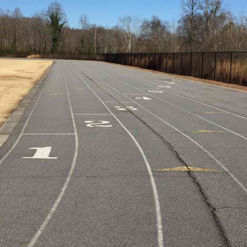 North Hall Park Running Track in Georgia | Walking Map