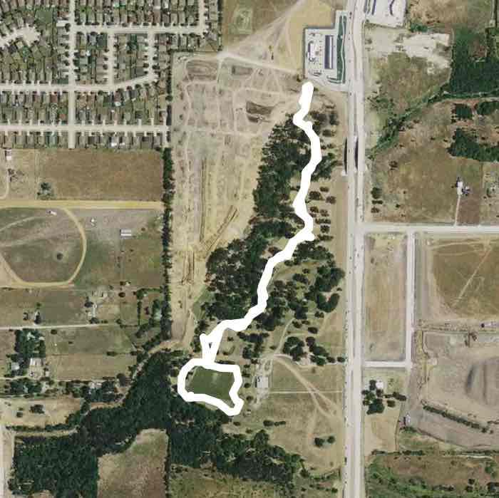 McCord Park in Texas | Walking Map